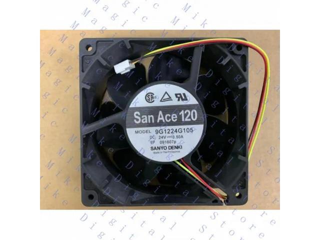 Click here for 1pcs cooling fan 9G1224G105 12038 24V 0.50A 12CM prices