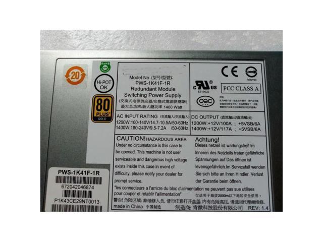 Click here for For Server Power Supply for PWS-1K41F-1R 1400W 100... prices