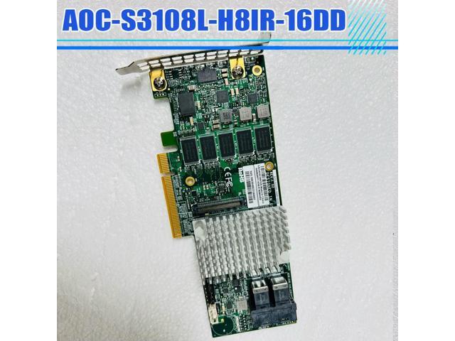 Click here for AOC-S3108L-H8IR-16DD SAS SATA Array Card 9361-8I 2... prices