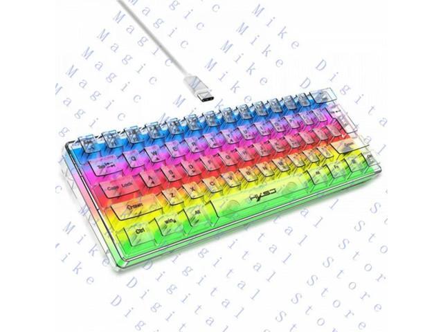 Click here for HXSJ V700 Wired Gaming Keyboard RGB Backlit Ultra-... prices