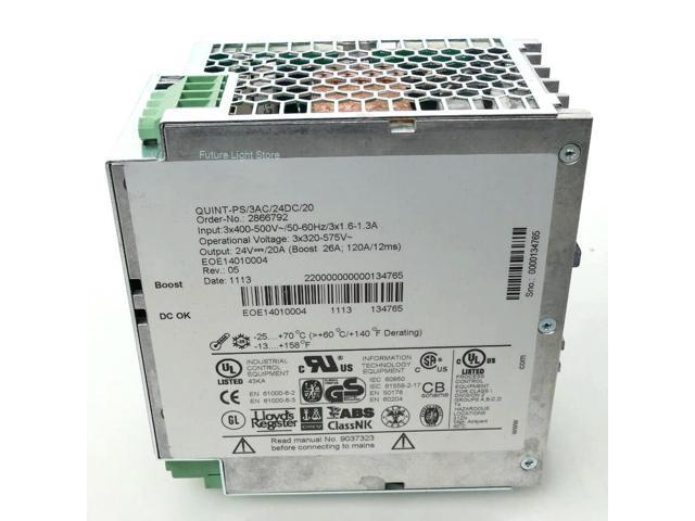 Click here for Power Supply QUINT-PS/3AC/24DC/20 For Phoenix 2866... prices