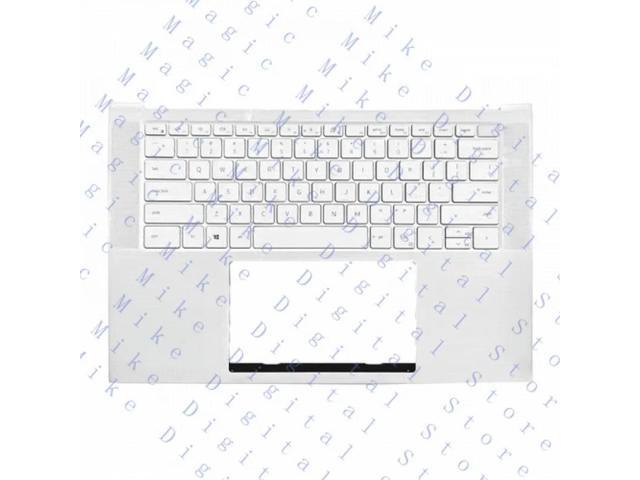 Click here for for XPS 9500 9510 M5570 Palmrest White with Keyboa... prices