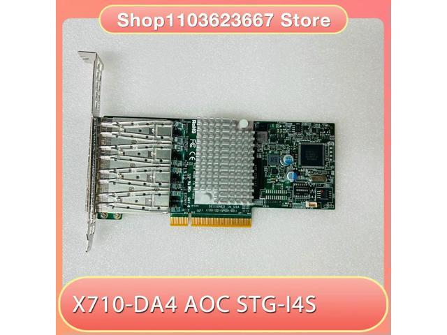 Click here for 4-port 10Gb 10G optical port network card X710-DA4... prices