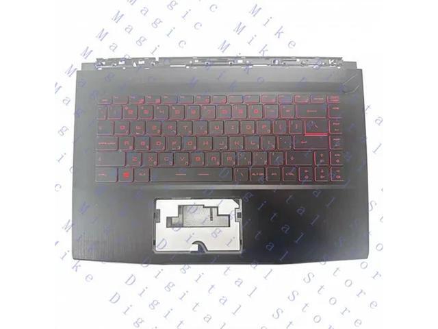 Click here for Palmrest Red Keyboard US for GF65 MS-16R3 16R4 16W... prices