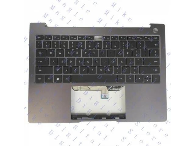 Click here for Palmrest US Keyboard Grey for Matebook 14 KLV KLVC... prices