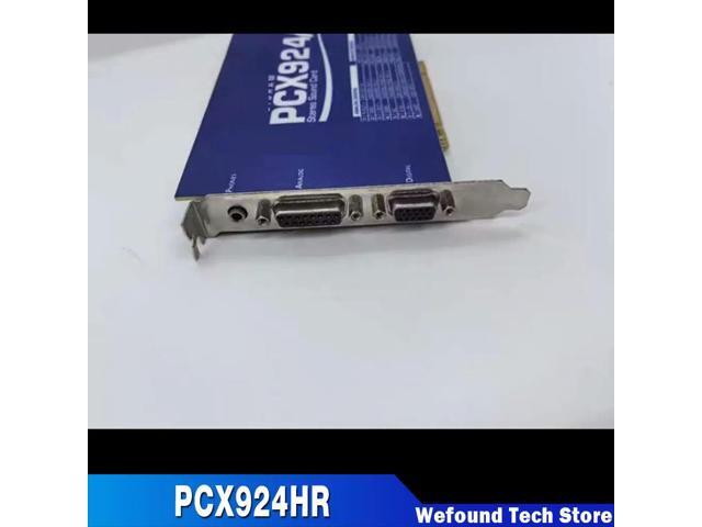 Click here for PCX924HR Broadcast Grade PCI Sound Card prices