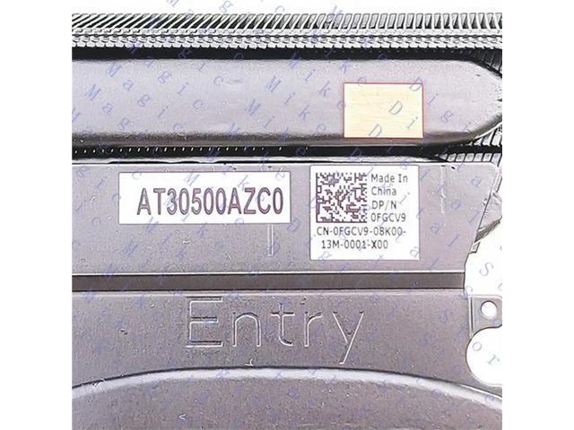 Click here for for X17 R1 CPU Cooling Fan Heatsink 0FGCV9 AT30500... prices