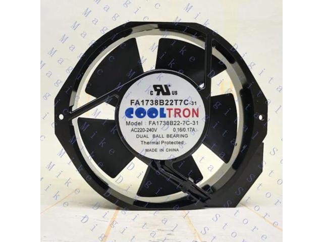 Click here for FOR COOLTRON Aluminum Frame Cooling Fan FA1738B22T... prices