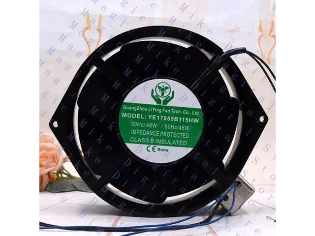 Click here for 1PCS YE17055B115HW 115V 48W 17CM Cooling Fan prices