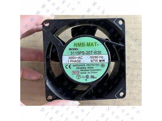Click here for 1X aluminum frame AC fan 3115PS-20T-B30 200V 8 cm... prices