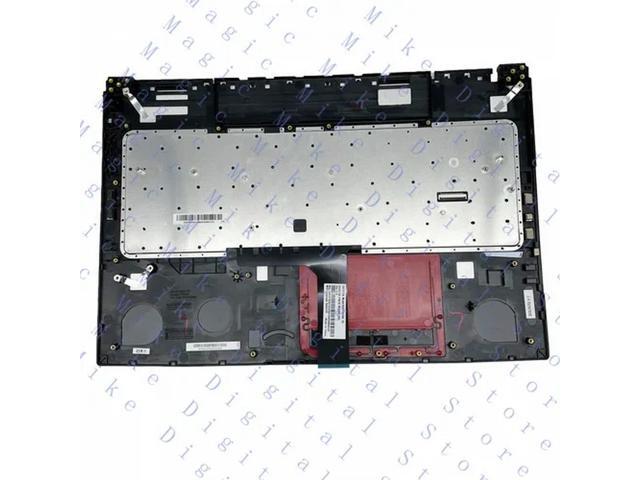 Click here for Black Palmrest Full Color Backlit Keyboard For GE7... prices