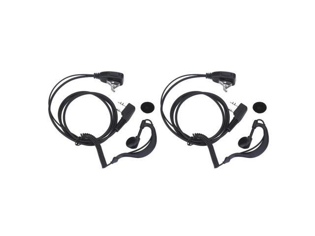 Click here for 2Pcs 2 PIN Earpiece Headset PTT MIC for UV5R for K... prices