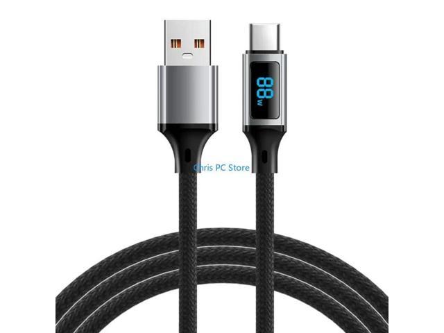 Click here for Quick Charging Type C Data Cable 60W Real Time Mon... prices