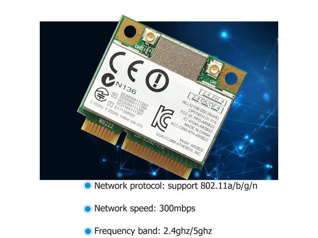 Click here for 2.4G/5G Mini PCI-E Wireless Adapter 300M Bluetooth... prices