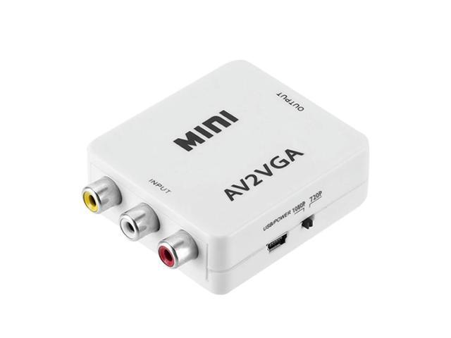 Click here for Portable AV RCA CVBS To VGA Plug and Play Multifun... prices