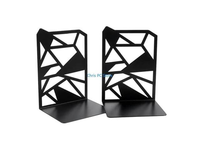 Click here for 1 Pair l Bookends Book Stoppers Hollow Bookends Si... prices