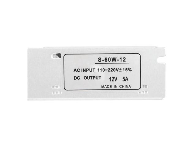 Click here for 12V 5A Power Supply Transformer Switch 60W 220 AC... prices