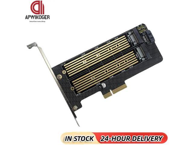 Click here for M.2 NVMe NGFF Hard Disk Adapter SATA Dual SSD Expa... prices