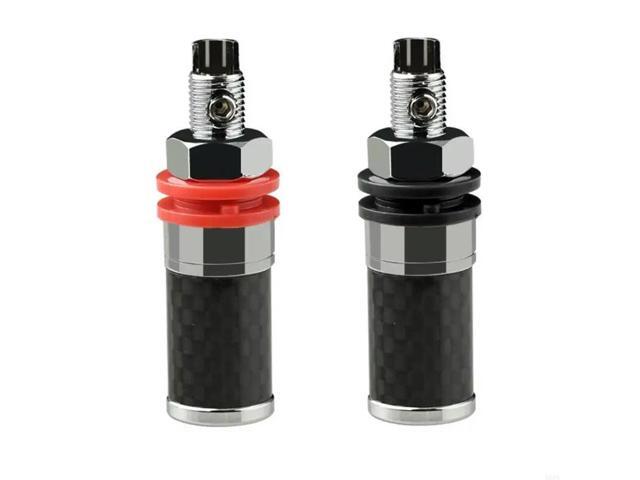 Click here for 2 Pieces Banana Terminal Binding Post Rhodium Plat... prices