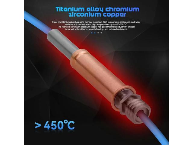 Click here for For Kobra 3 Bimaterial Heatbreak Throat High Tempe... prices