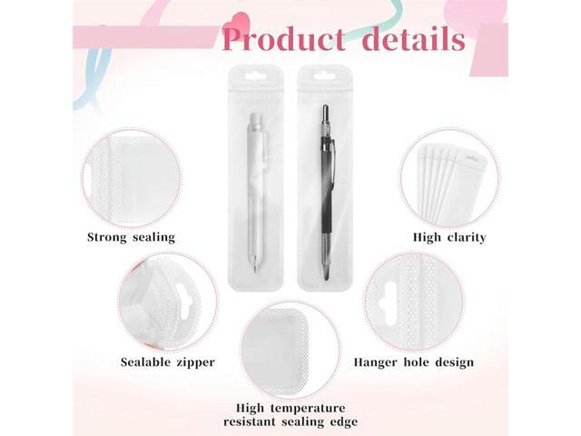 Click here for 100Pcs Pen Packaging Bags  Transparent Pen Bags Fo... prices