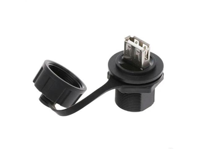 Click here for USB 2.0 Female Panel Pass Connector Mount Socket P... prices
