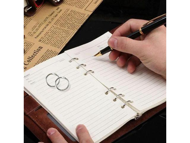 Click here for 60 PCS Loose Leaf Binder Rings 1-Inch Office Book... prices