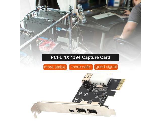 Click here for PCI-E 1X 1394 DV Video Capture Adapter 6 Pin to 4... prices