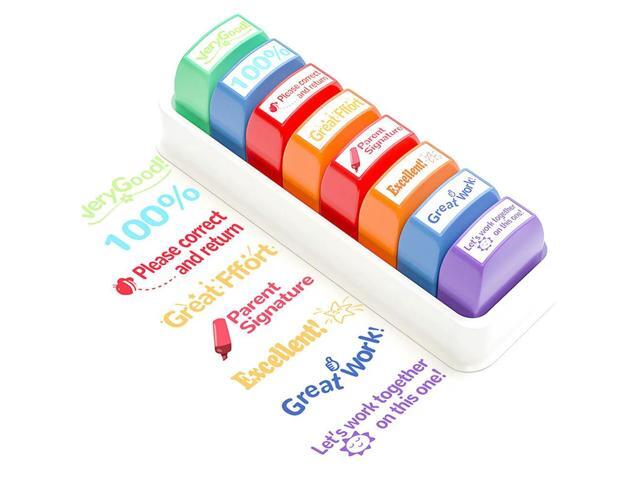 Click here for 8Pcs Motivation Stamps Encouraging Comments Self-i... prices
