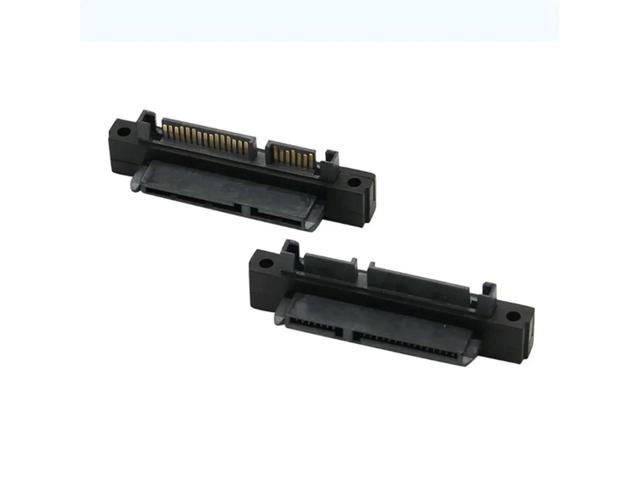 Click here for 3PCS SFF-8482 SAS Female To SATA Male 15Pin Bend H... prices