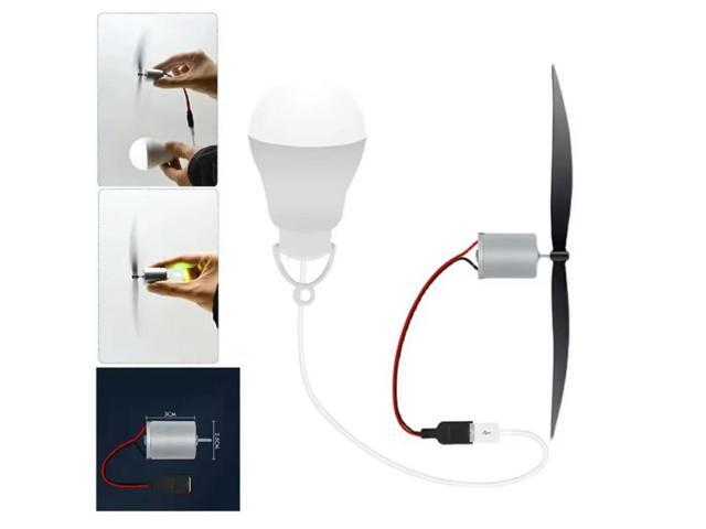 Click here for Generator Wind Propeller USB Light Bulb For Wind P... prices