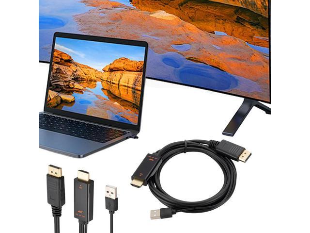 Click here for 1.8M HDMI-Compatible To Displayport Adapter with U... prices