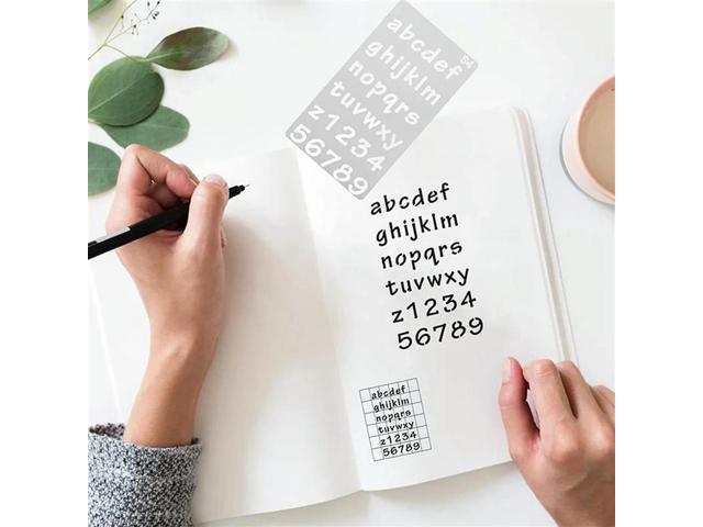 Click here for 36 Pcs Alphabet Stencils Reusable Letter Painting... prices