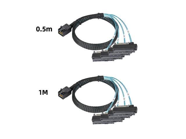 Click here for 0.5m/1m SATA Power Adapter Cable MiniSAS HD SFF-86... prices