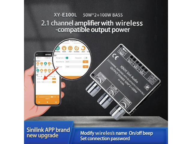 Click here for XY-E100L 50Wx2+100W Amplifier 2.1 Channel Bluetoot... prices