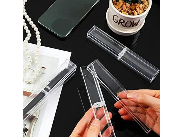 Click here for 40 Piece Gift Empty Pencil Boxes Plastic Pen Trans... prices