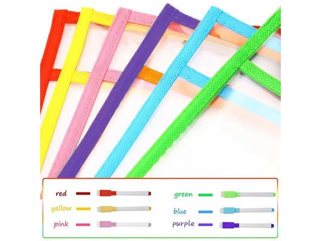 Click here for Reusable Dry Erase Pockets  18 Pack Reusable Dry E... prices