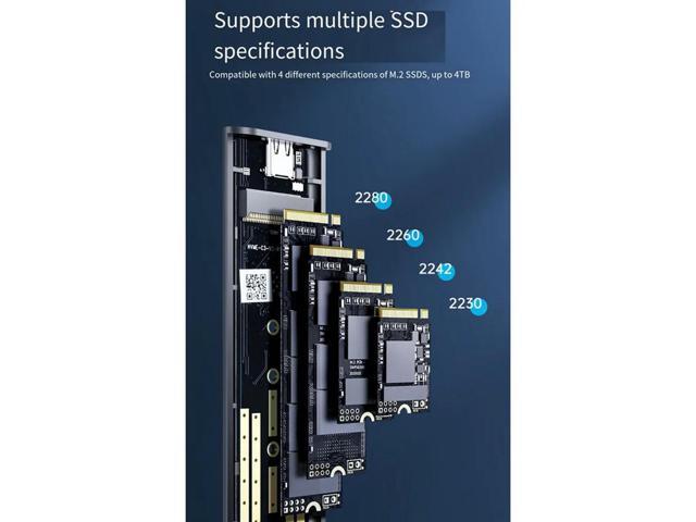 Click here for M.2 Nvme SSD Enclosure  10Gbps Aluminum Tool-Free... prices