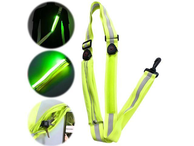 Click here for LED Reflective Belt USB Rechargeable Jogging Refle... prices