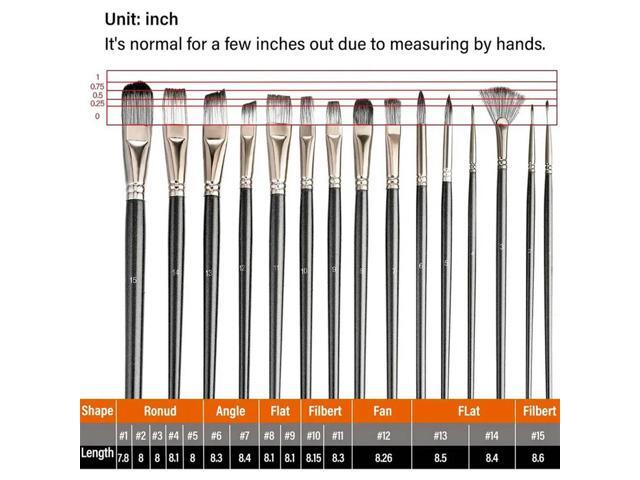 Click here for 30PCS Acrylic Paint Brushes Set  Acrylic  Watercol... prices