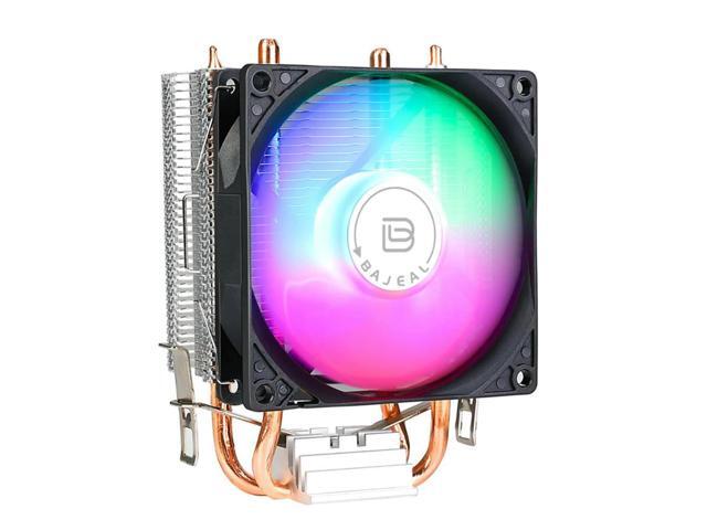 Click here for 90mm CPU with 2 Heat Pipes CPU Air Quiet Rainbow R... prices
