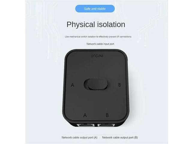 Click here for 6X 2 Port RJ45 LAN CAT6 Network Switch Selector 10... prices