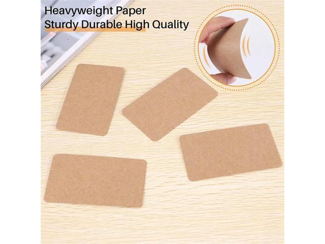 Click here for 1000Pcs Blank Kraft Paper Business Cards Word Card... prices