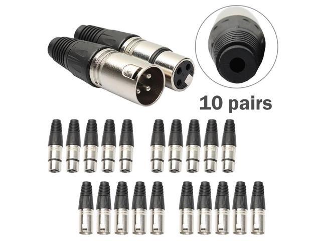 Click here for Male Female 3Pin XLR Head Microphone Audio Cable C... prices