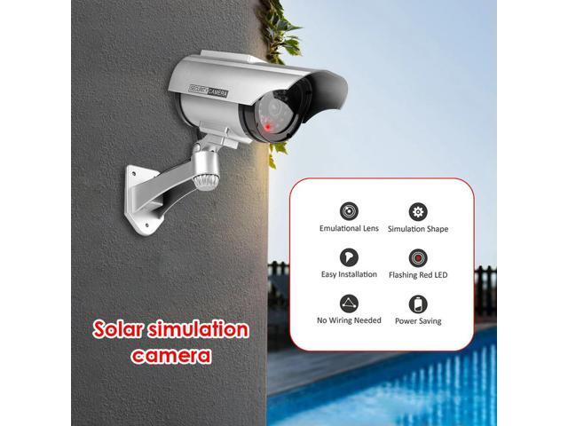 Click here for LED Monitor Solar Fake Camera Simulation CCTV Surv... prices