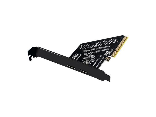 Click here for PCIeX8 To 2 Port Oculink SFF 8611 8612 Expansion A... prices