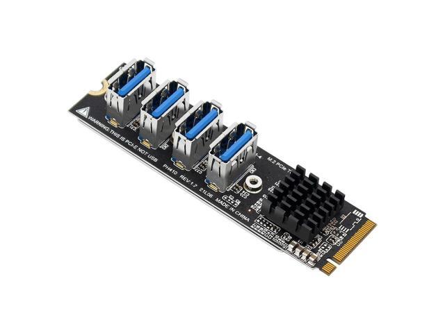 Click here for M.2 Mkey To 4 PCI-E Converter Card High Speed USB3... prices