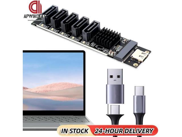 Click here for Type C To 5-Port SATA 3.0 Adapter Card 6Gbps JM575... prices