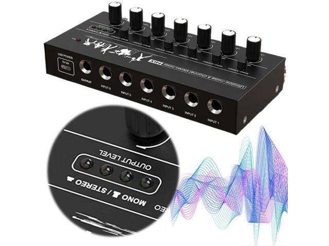 Click here for 6-Channel Mini Audio Mixer DC 5V Line Mixer Ultra... prices