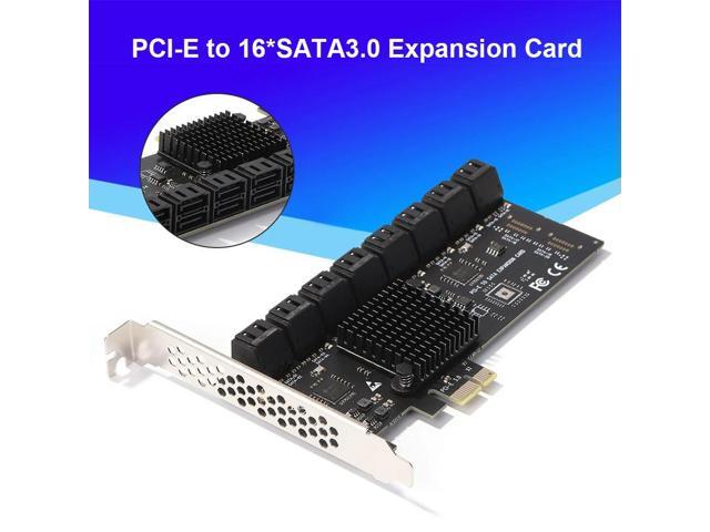 Click here for 16 Port PCIE Expansion Card Controller PCIe SATA3.... prices